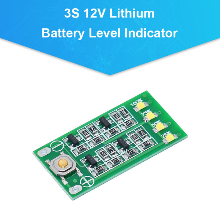 3s 12V Lithium-Ion Battery Level Indicator Module Circuit | Daraz.com.bd