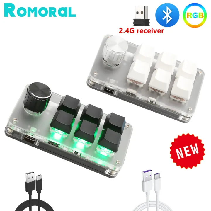 Mini Programming Macropad Macro Custom Mechanical Gaming Keyboard For ...