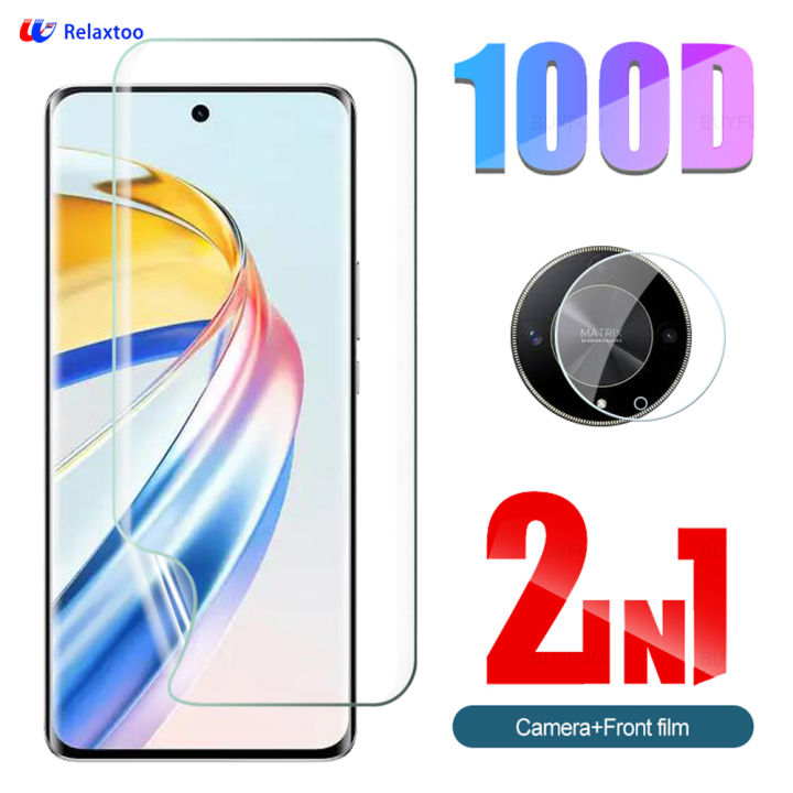 Relaxtoo For Honor X9b and Honor X50 2in1 HD Hydrogel Film Screen ...