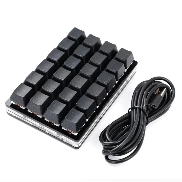 Mini USB Custom Mechanical Keyboard 2/3/4/6/9/12/16/24 Keys Gaming ...