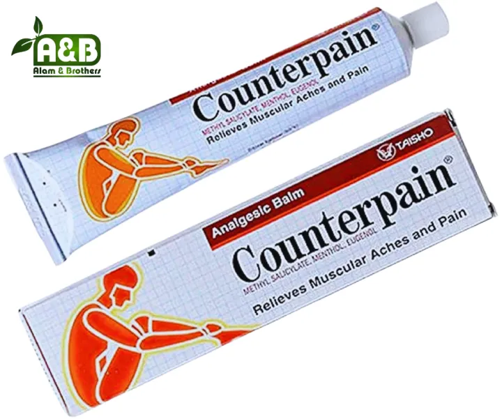 Counterpain Fast Relieves Muscular Aches & Pain Analgesic Balm -120gm ...