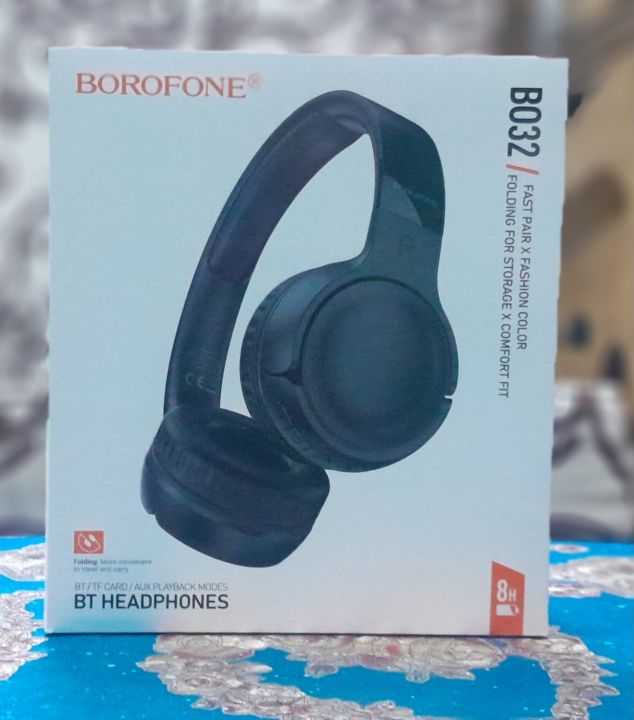 BOROFONE BO32 Show Head-mounted Bluetooth 5.4 Wireless Headphones ...