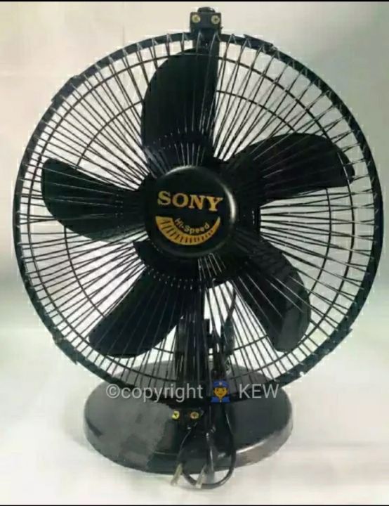 Sony Hi-Speed Stormy 9" Table Fan Aluminium coil | Daraz.com.bd