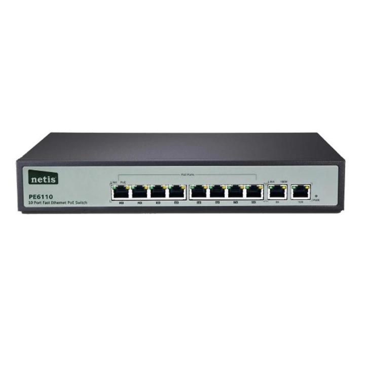 Netis PE6110 10 Port Fast Ethernet PoE Switch | Daraz.com.bd
