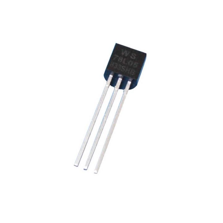 5Pcs-Transistor L78L05 IC 78L05 Voltage Regulator IC 78L05 Transistor ...