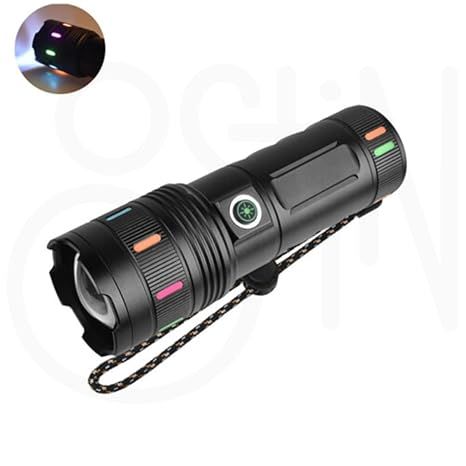 LED Torch Light High Lumens Super Bright Torch Light with USB Cable ...