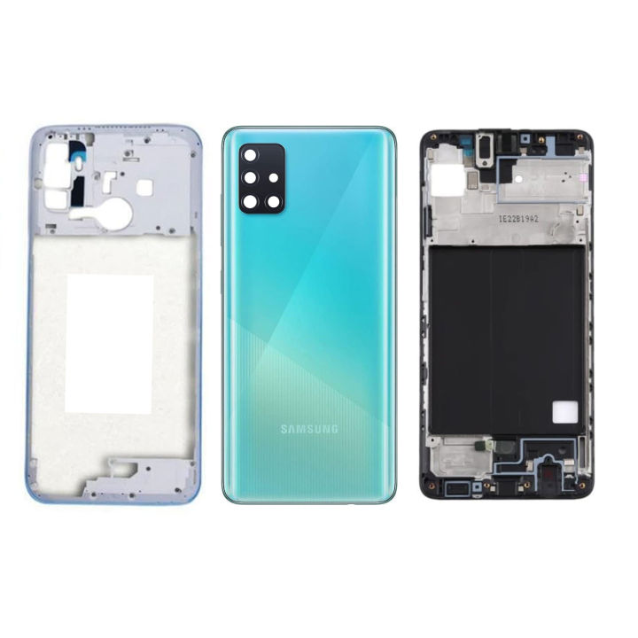 Full Body Housing for Samsung Galaxy A51 (LCD Frame,Middle Frame Panel ...
