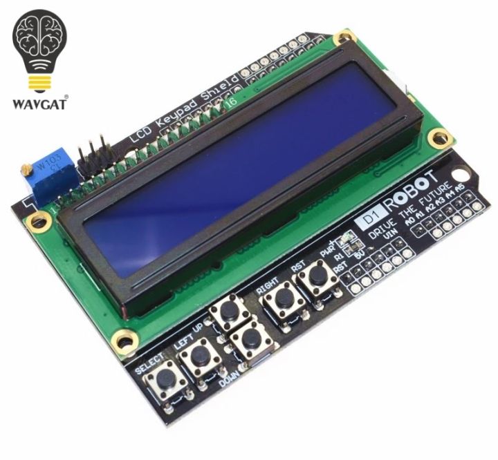 【3C VictoryEagle】1PCS LCD Keypad Shield LCD1602 1602 Display Arduino ...