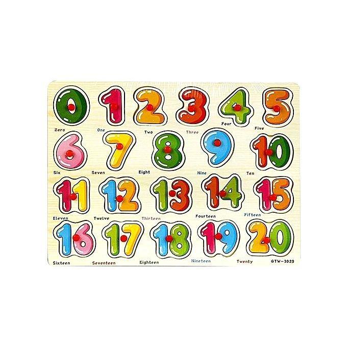 Numbers Board for Kids - Multi-Color | Daraz.com.bd