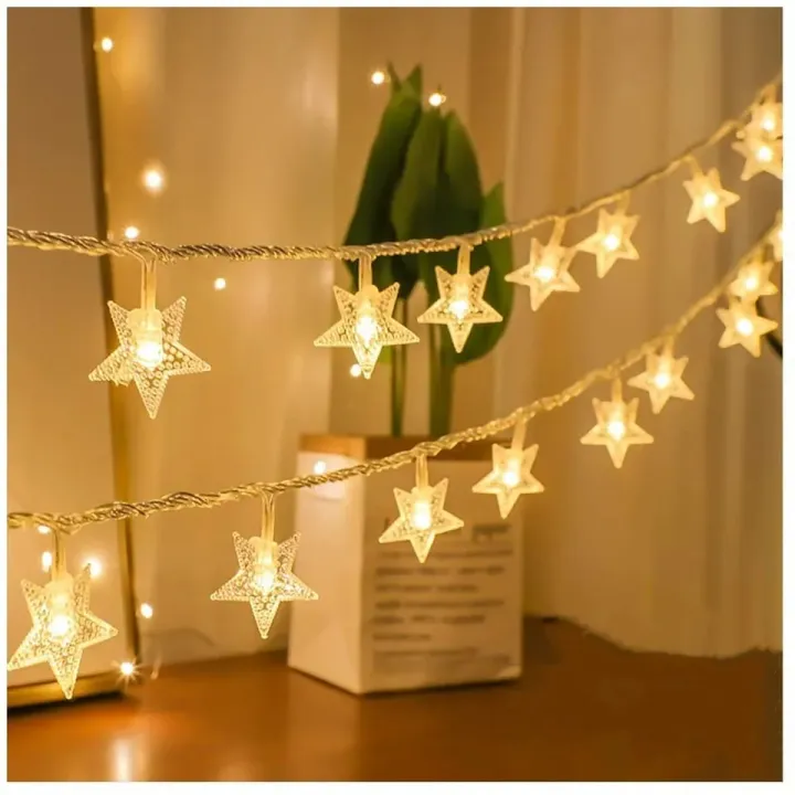 Mini Star 28 Led 5 Meter String Lights, Plug in Fairy String Lights ...