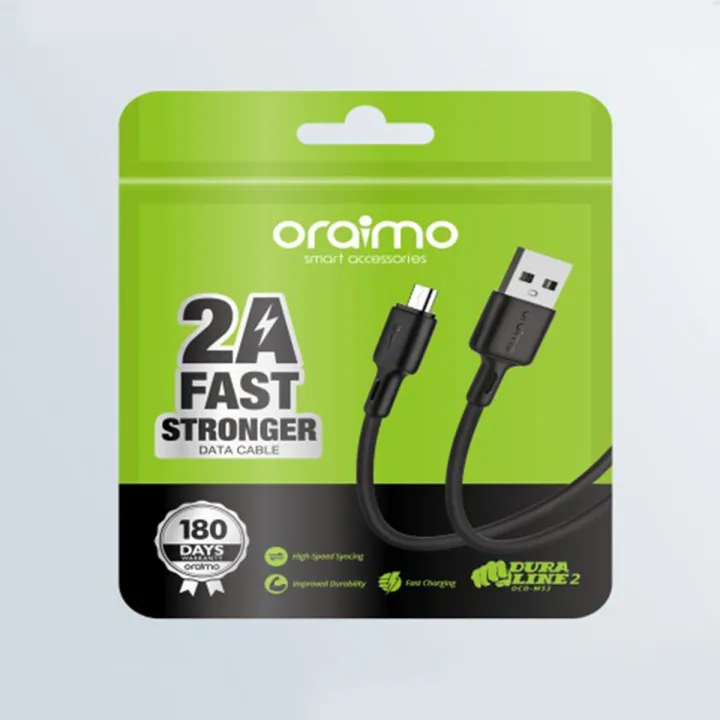 Oraimo charging cable for android type B | Daraz.com.bd
