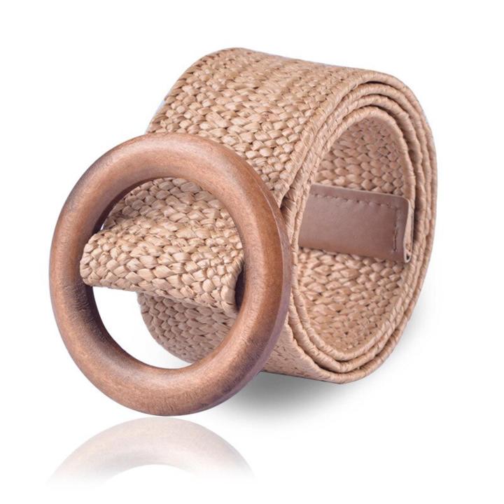 【VisioN Shop】Belt with Buckle Ladies Casual Solid Luxury Fashion 2019 ...
