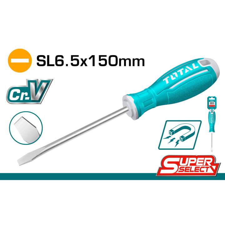 Slotted Screwdriver TOTAL-TSDRSSL6150 | Daraz.com.bd
