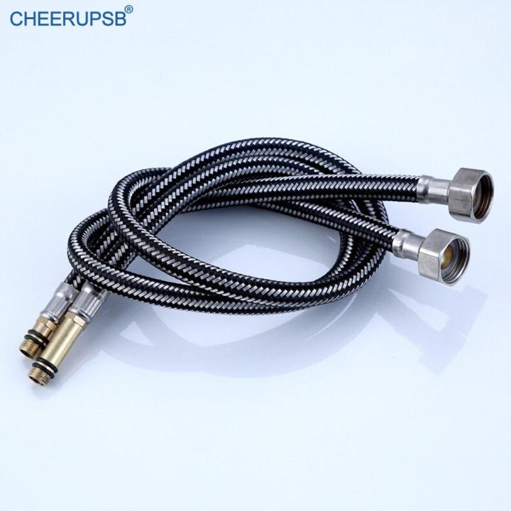 Faucet Hoses 304 Stainless Steel Hot Cold Water Mixer Tap Hoses ...