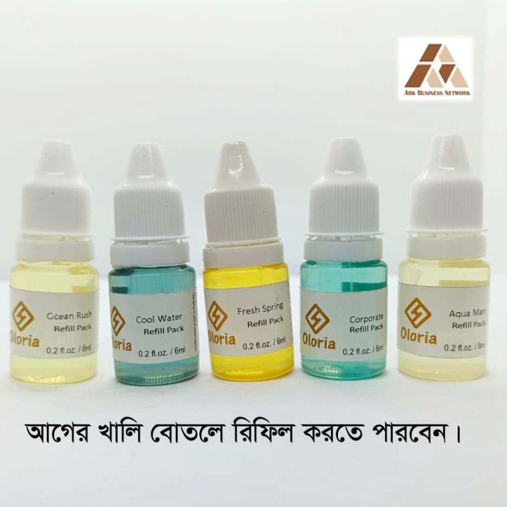 6 ml Spray system All Attar Refill Oloria Attar Refill 6 ml each, you ...