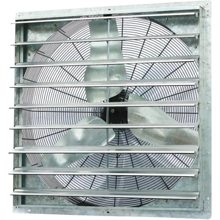 Iliving - 36 Wall Mounted Shutter Exhaust Fan - Automatic - Single ...