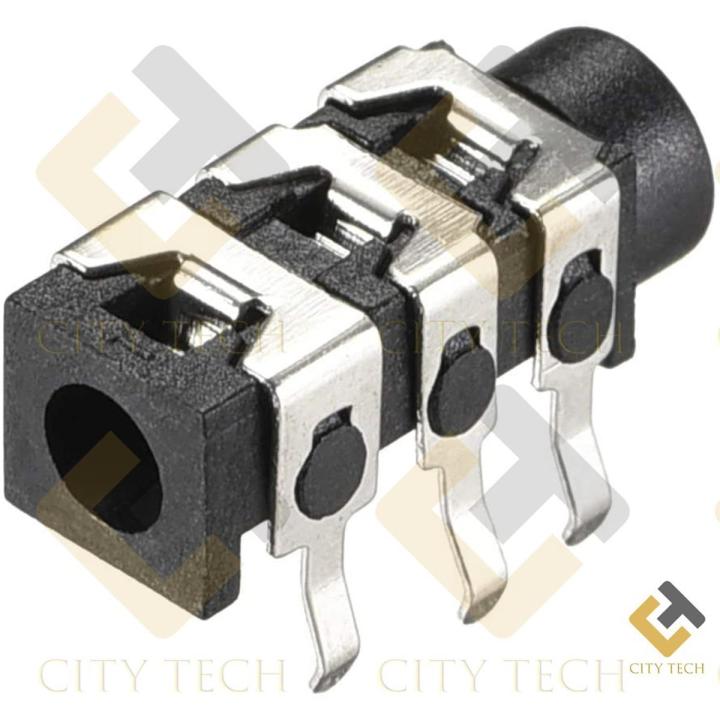 2Pcs P.C.B Mount 3.5mm Female Socket 5 Pin DIP PJ-313 Female Audio ...