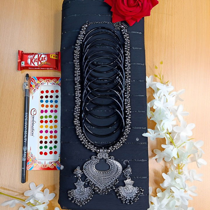 Saree Combo Gift Set (Valentine Special) | Daraz.com.bd