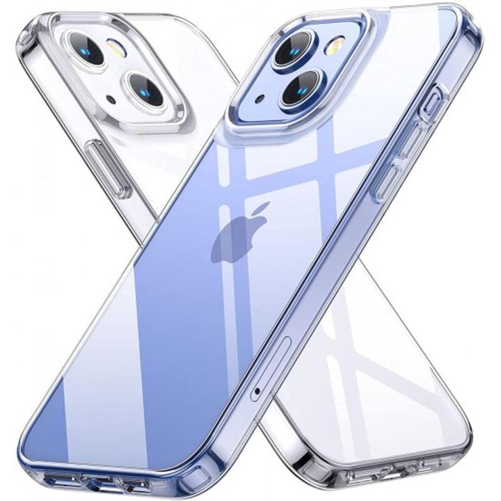 Premium Soft Back Case For For Apple iPhone 13 - Transparent | Daraz.com.bd