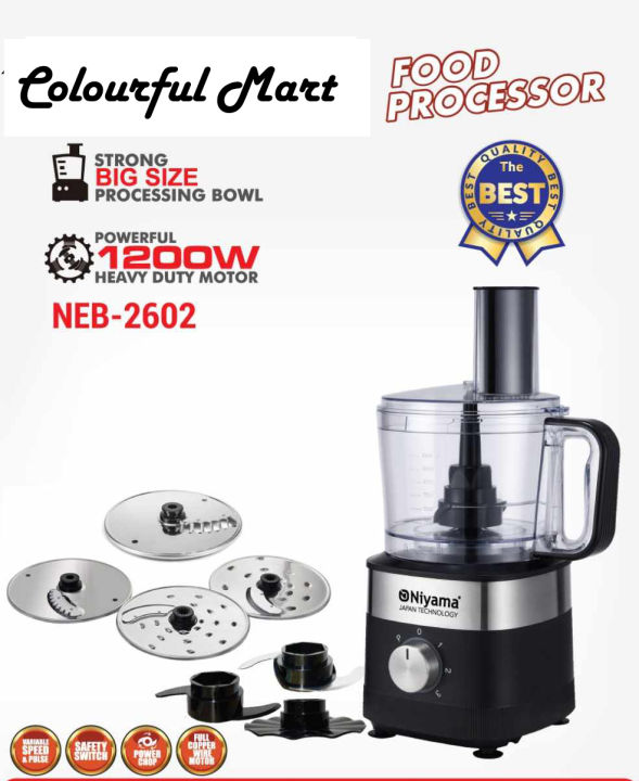4 in 1 multifunctional food processor 1200wtt heavy duty japani ...