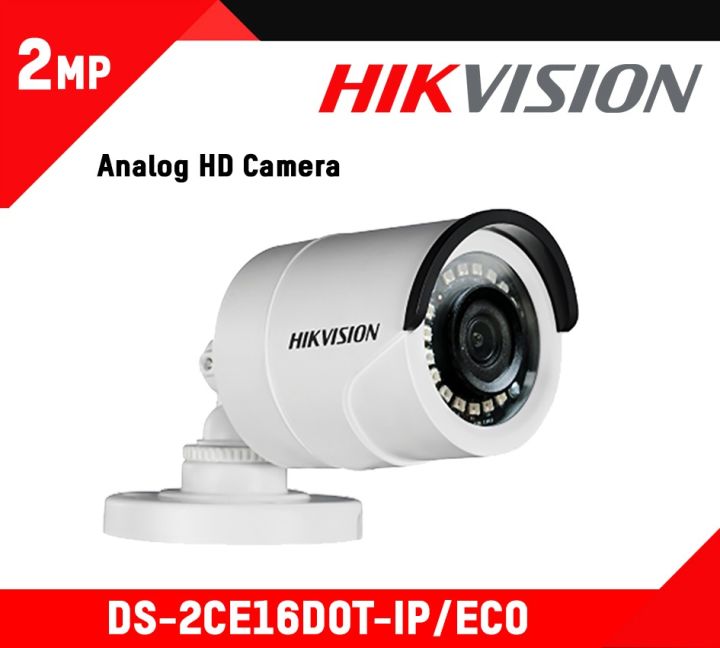 Hikvision CCTV Camera DS-2CE16D0T-IRPF ECO 2MP CC Camera | Daraz.com.bd