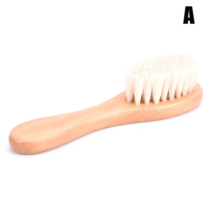Newborn Brush Soft Bristles Brush Infant Hair Care Tool Baby Gift Baby ...