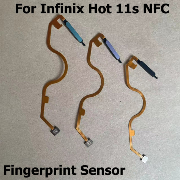 New For Infinix Hot 11s NFC Fingerprint Sensor Scanner Touch ID Connect ...
