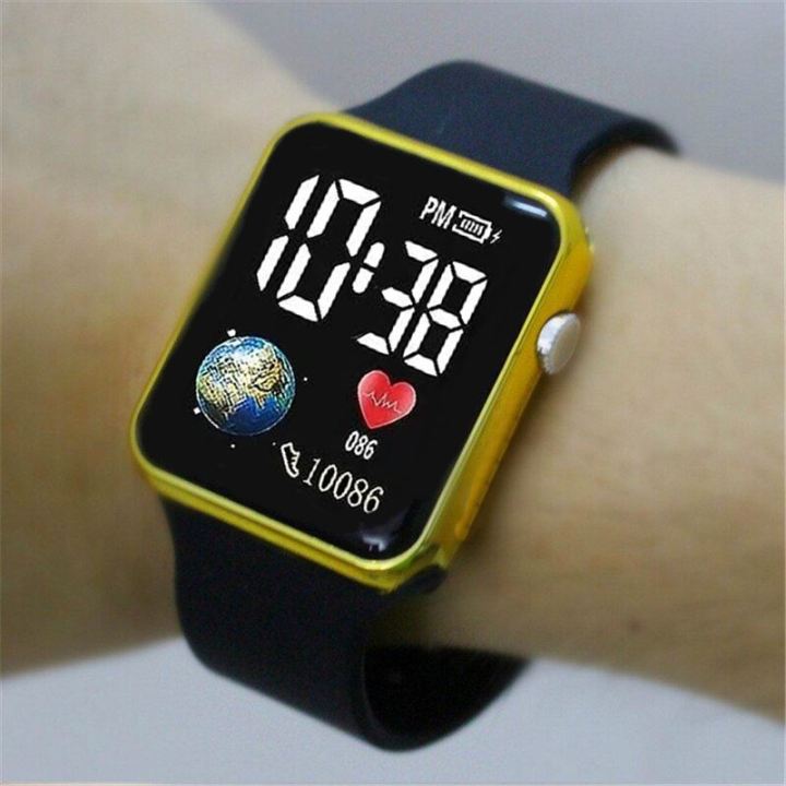 Led Display Digital Watches Sport Boys Luminous Children’s Electronic ...
