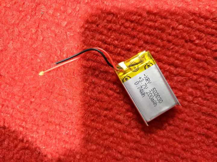 200mAh BLUETOOTH Headphone Battery 3.7V 200mAh Battery 3.7V Battery ...