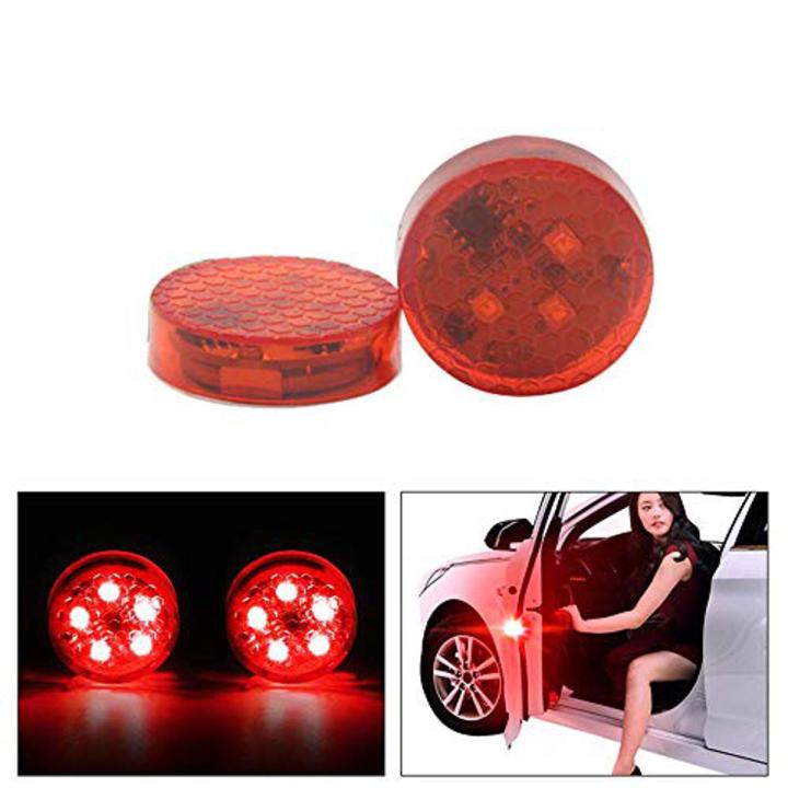 Car Door Warning Light 5 LED Aolvo Flashing Warning Light Built-in ...
