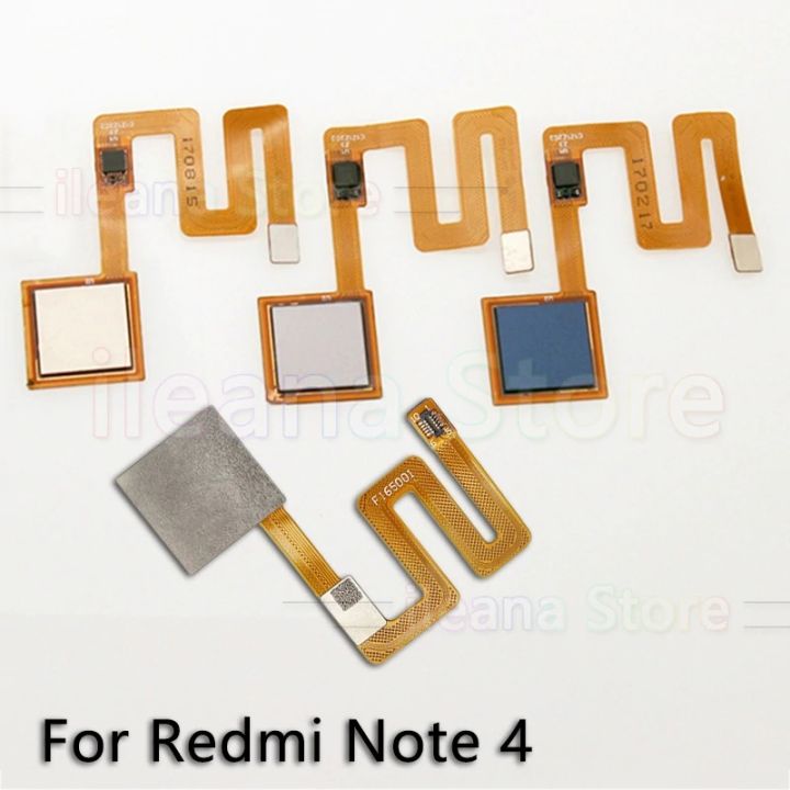 Fingerprint Touch Sensor/Scanner Flex Cable Compatible For Xiaomi Redmi ...