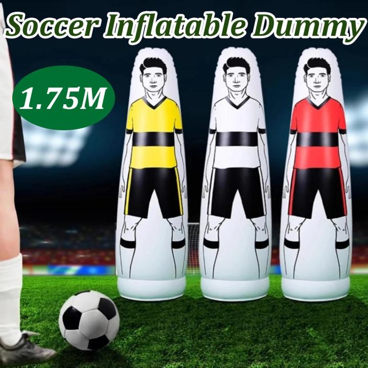 Soccer Inflatable Dummy 175CM Training Dummies Portable Football ...