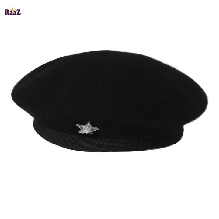 Black Cotton Steel Logo Che Guevara Hat For Men Black Cotton Che ...