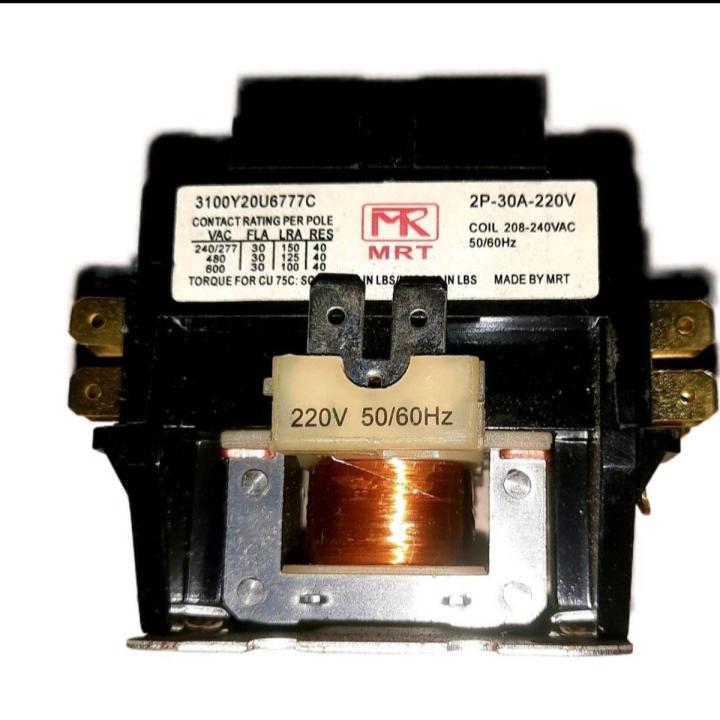 Magnetic Contactor Coil (Realy) 208-240 Volts / 2 Pole - 30Amp for ...