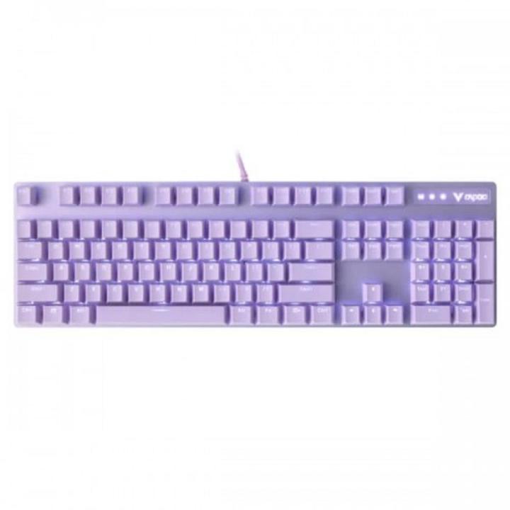 Rapoo V500 PRO Backlit USB Mechanical Gaming Keyboard Purple | Daraz.com.bd