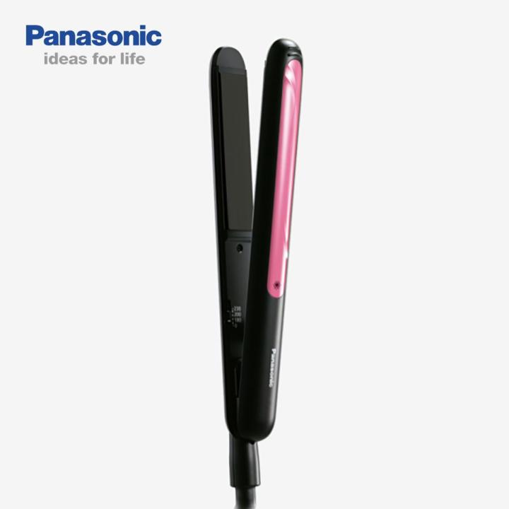Panasonic EH-HV21-K 2-Way Hair Straightener and Curler for Women ...