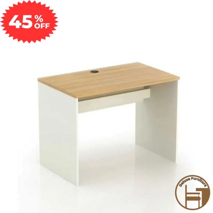 Study & Computer Table with Keyboard Slider, Home Office Desk, Laptop ...