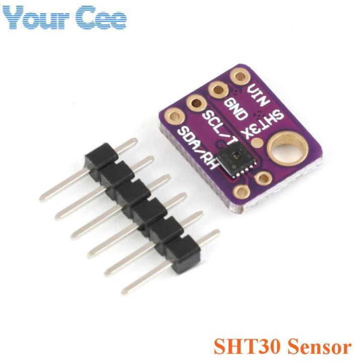 【happy one】SHT30 Output Temperature Humidity Sensor Module IIC I2C 3.3V GY-SHT30-D For Arduino ...