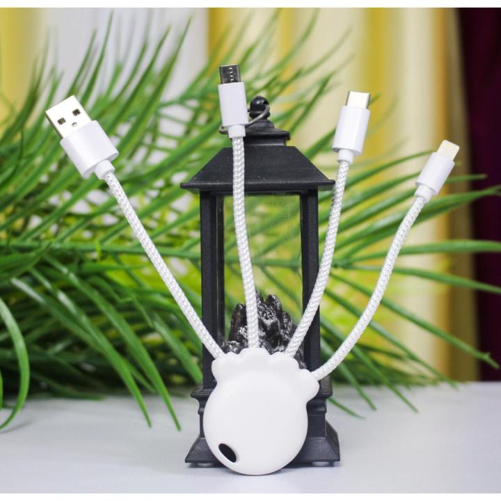 Triple U Charging Multi Pins for Android iPhone and Type C Mobile ...