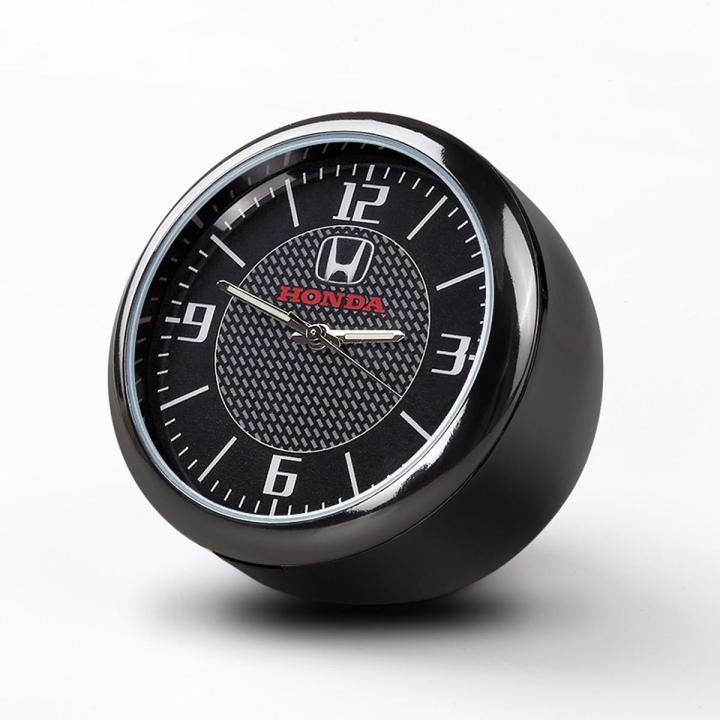 HONDA Car quartz clock Luminous Car Interior quartz Clock Digital car ...