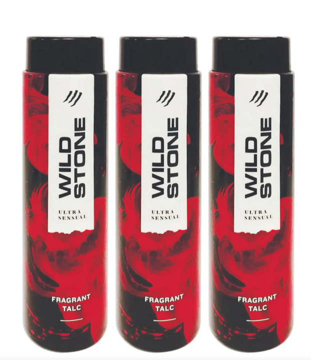 Small (pack of 3) Wild Stone Ultra Sensual Talc 20 gram | Daraz.com.bd