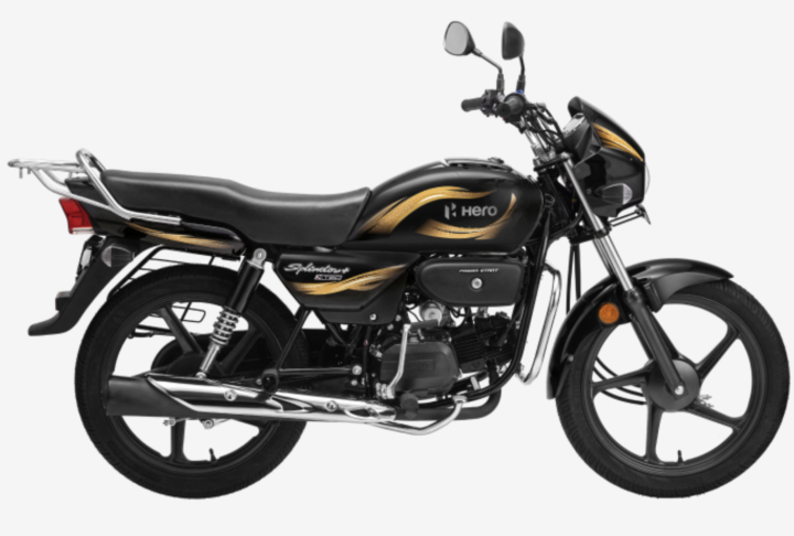 Hero Splendor Plus Xtec Motorcycle 100CC - Gold Black | Daraz.com.bd