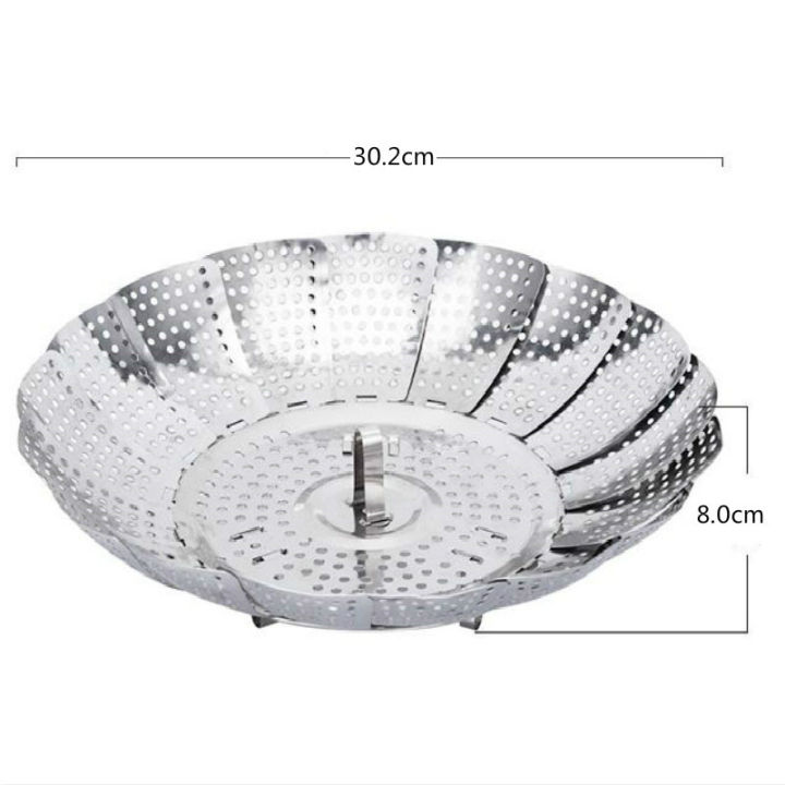 Stainless Steel Steaming Tray Multi-Function Changeable Fruit Tray ...