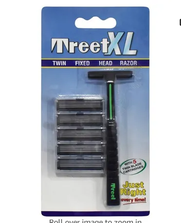 Treet XL Shaving Razor with 5 Twin | Daraz.com.bd