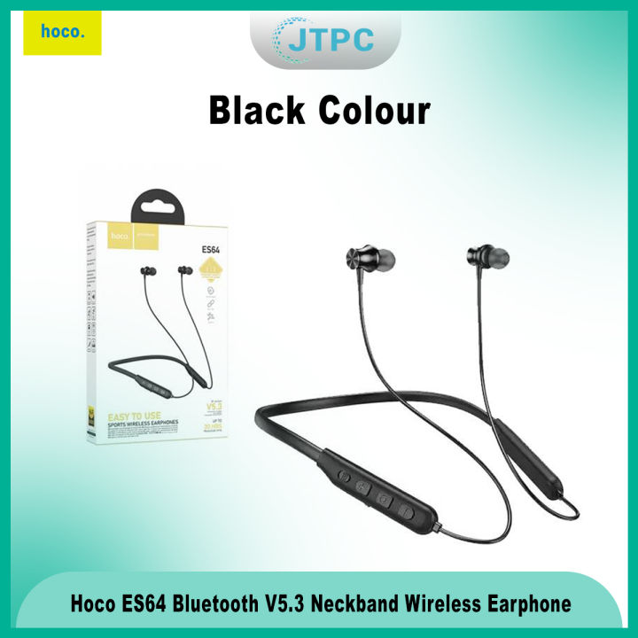 Hoco ES64 Sports Bluetooth V5.3 Low Latency Neckband Wireless Earphone | Daraz.com.bd