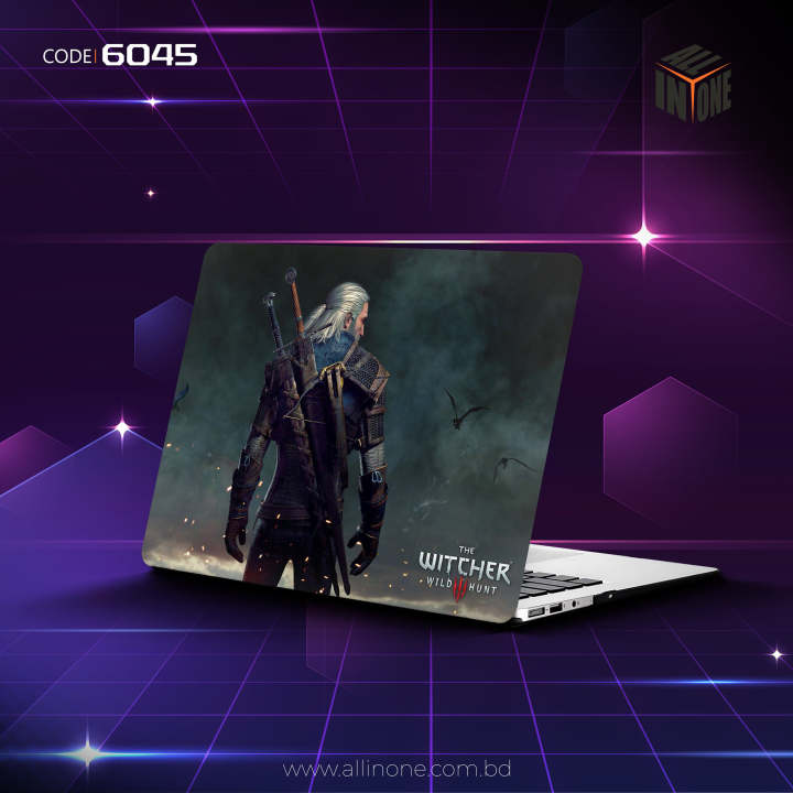 The Witcher 3: Wild Hunt Design Laptop Sticker | Daraz.com.bd