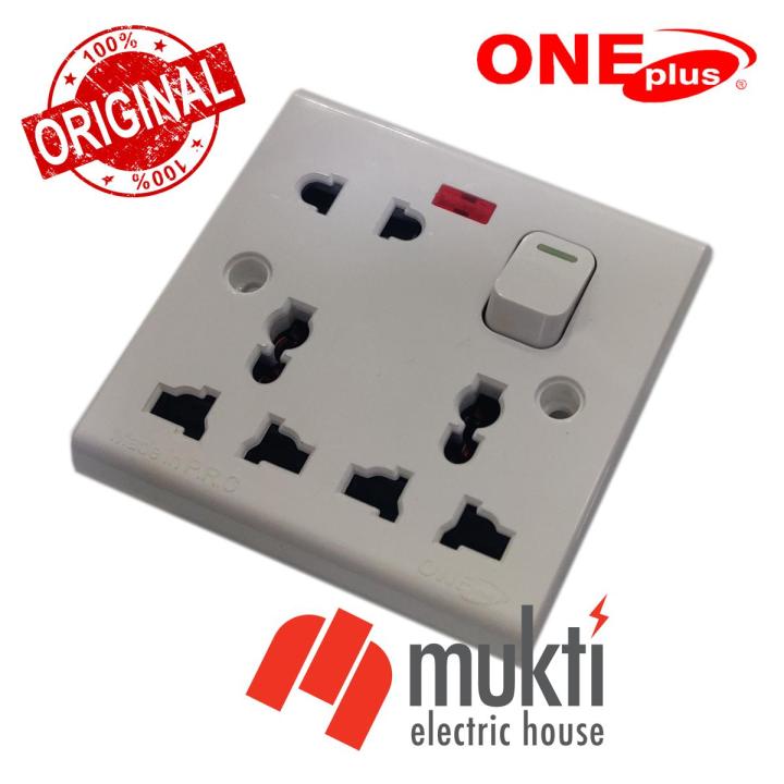 One Plus 13A 8 Pin Multi Universal Switch Socket Electrical 8Pin Oneplus | Daraz.com.bd