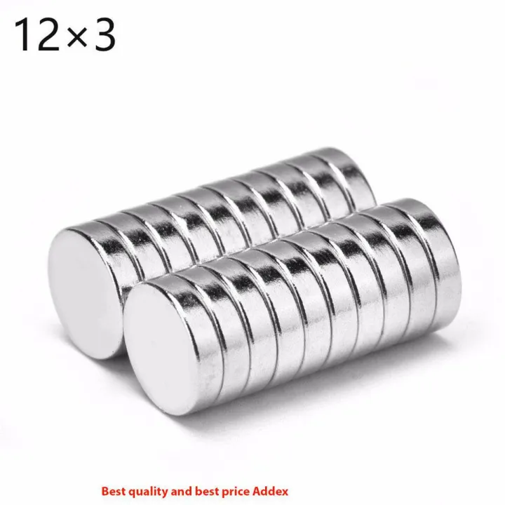 12mm X 3mm Super Strong Round Disc Magnets Rare Earth Neodymium Magnet ...