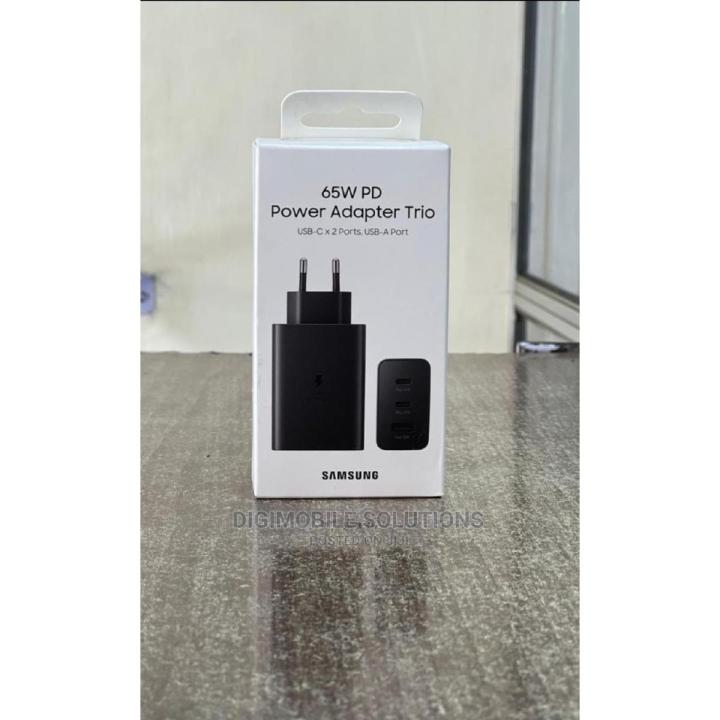 Samsung 65W PD Power Adapter Trio USB-A with 2 USB-C Ports | Daraz.com.bd