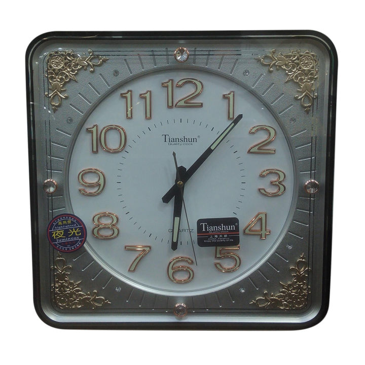 Tianshun Stylish Wall Clock | Daraz.com.bd